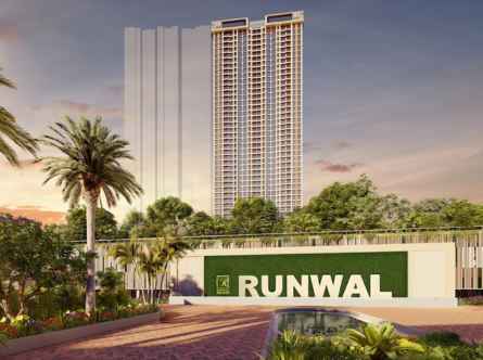 Runwal Enchanted Lands End at kolshet Thane West. 1, 2 & 3 BHK @ 59 lacs*