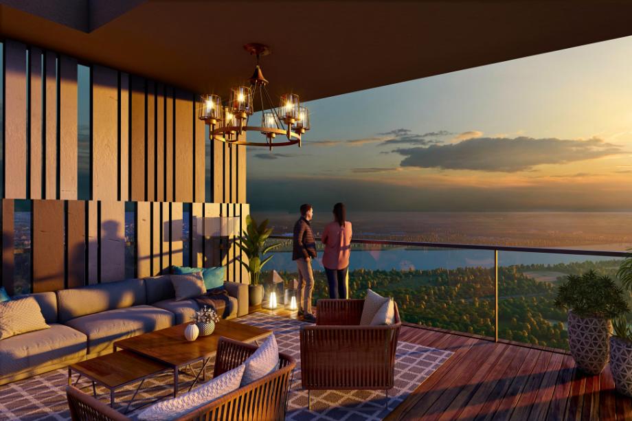 Runwal Enchanted Lands End at kolshet Thane West. 1, 2 & 3 BHK @ 59 lacs*